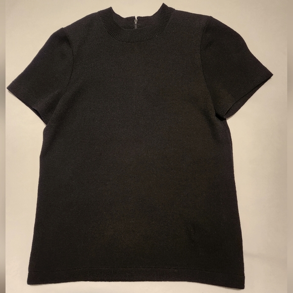 St. John | Tops | St John Basic Black Top | Poshmark